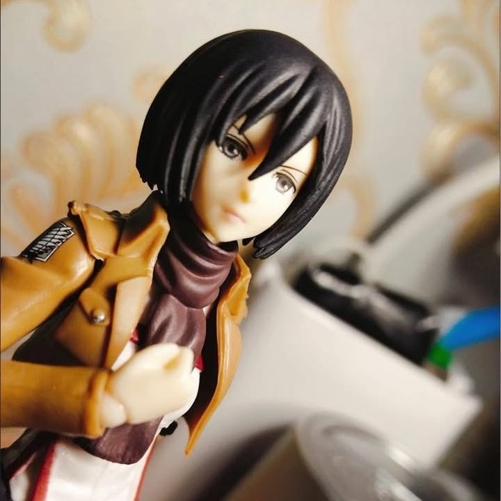 Attack on Titan : Mikasa Ackerman Figma Action Figure - Enigma Emporium